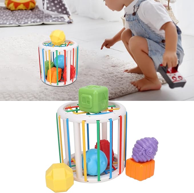 Buy Baby Cube Shape Sorter Block Online in Pakistan — Khanaan.pk