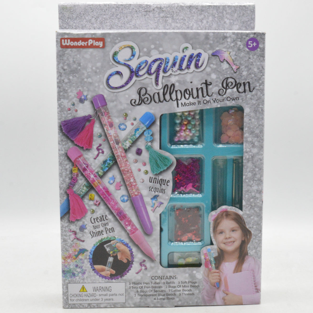 Buy Unique Sequin BallPoint Pen Online in Pakistan — Khanaan.pk