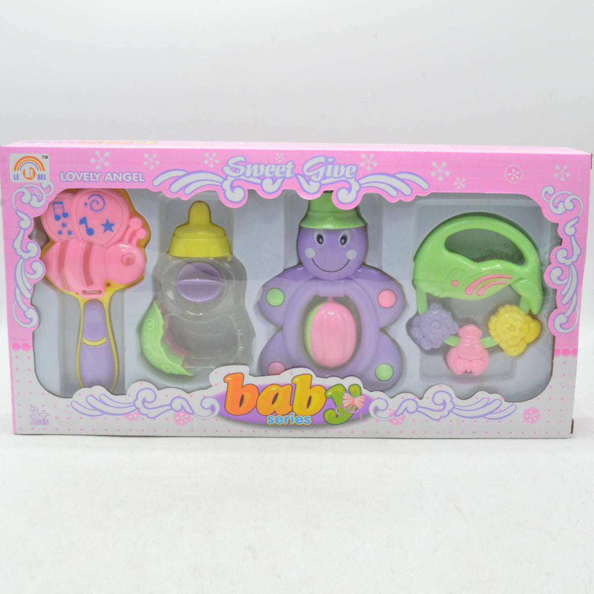 Buy Lovely Baby Rattles 4 Pieces Online in Pakistan — Khanaan.pk