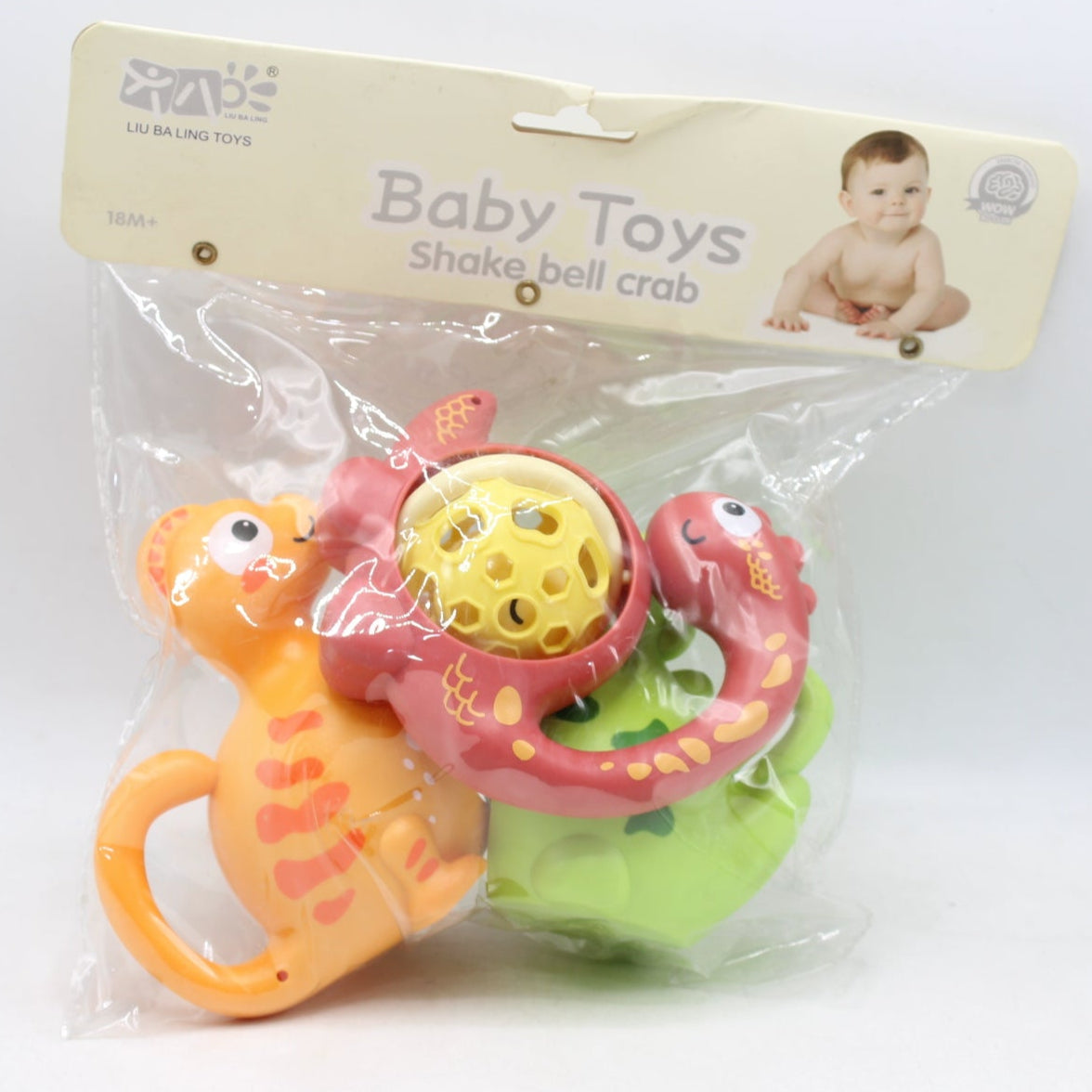 Buy Shake Bell Crab Baby Rattles Online in Pakistan — Khanaan.pk