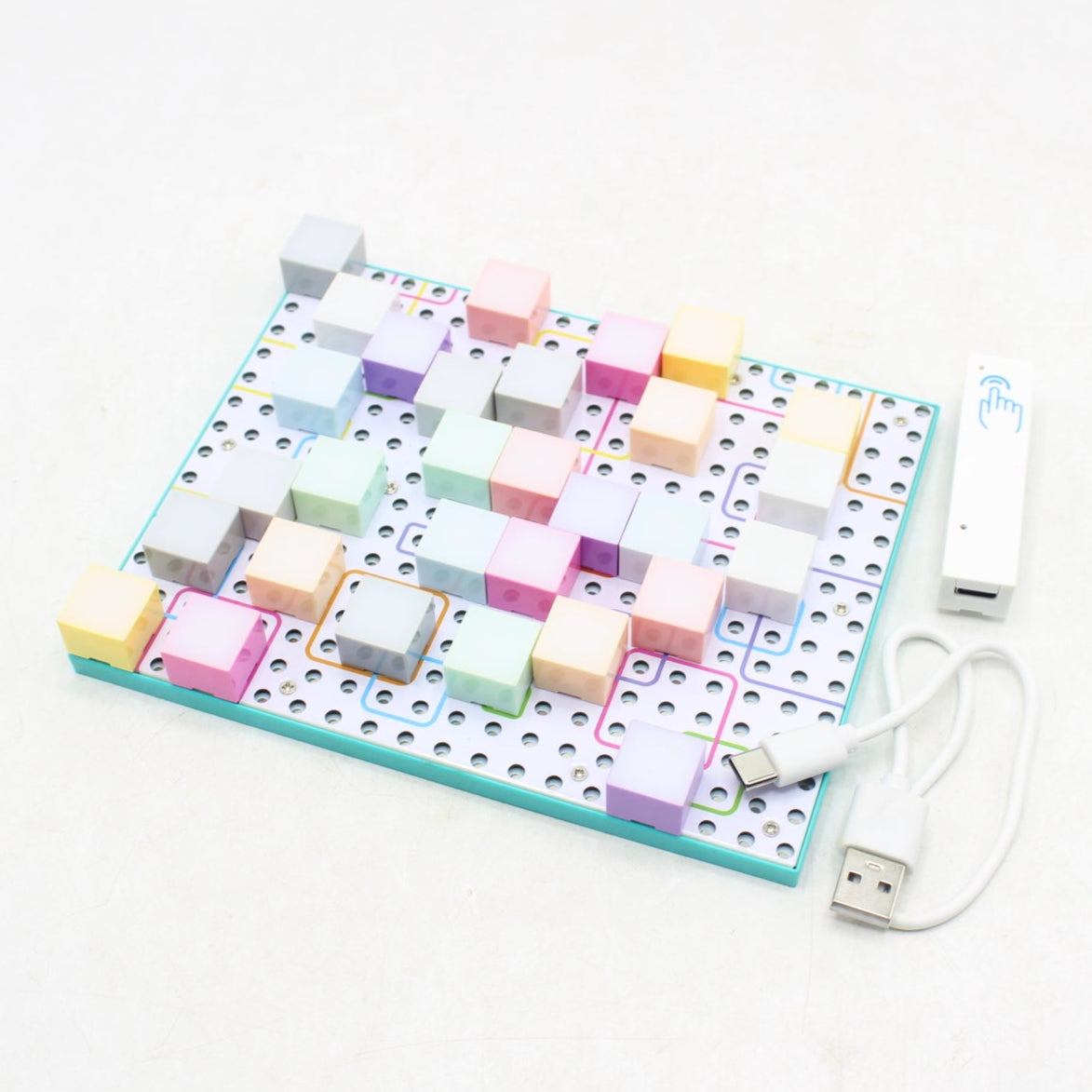 Buy Magnetic Light Up Building Blocks Online in Pakistan — Khanaan.pk