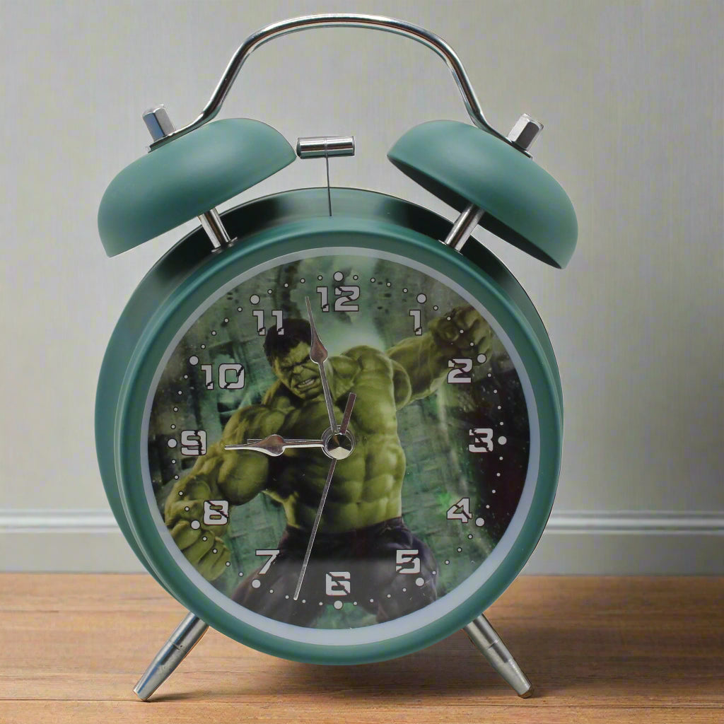 Buy Hulk Theme Alarm Clock with Light Online in Pakistan — Khanaan.pk