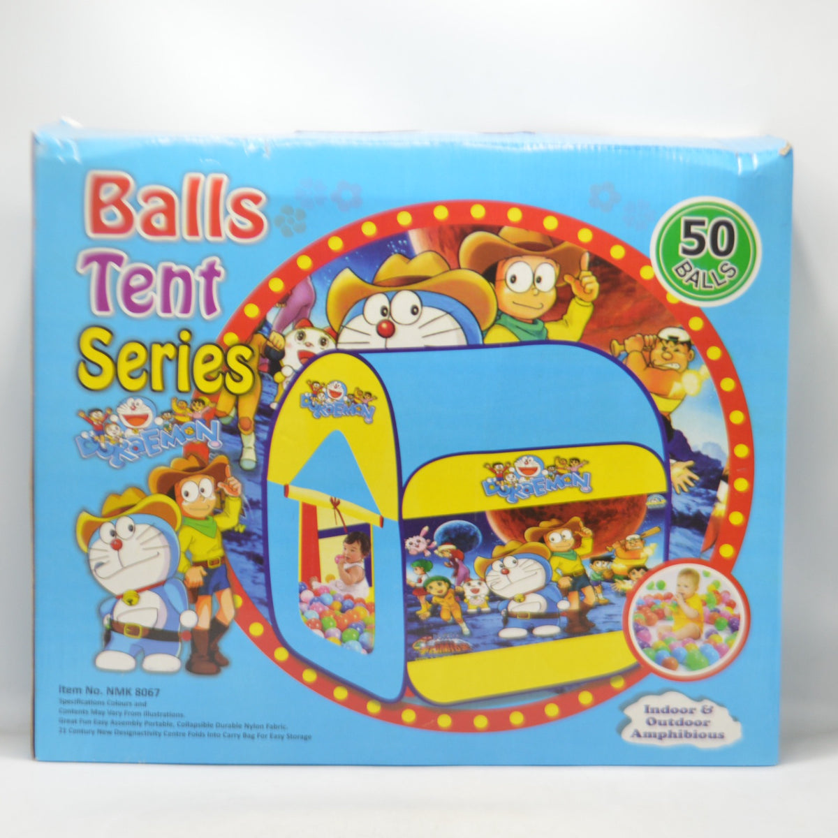 Buy Doraemon Theme Tent House of 50 Balls Online in Pakistan — Khanaan.pk