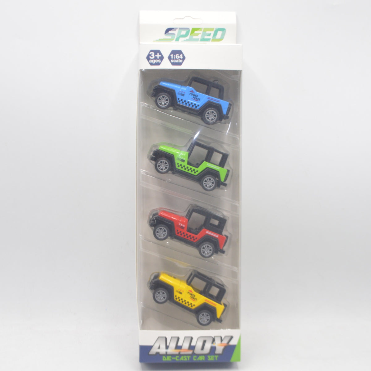Buy Diecast Wrangler Mini Jeep Pack of 4 Online in Pakistan — Khanaan.pk