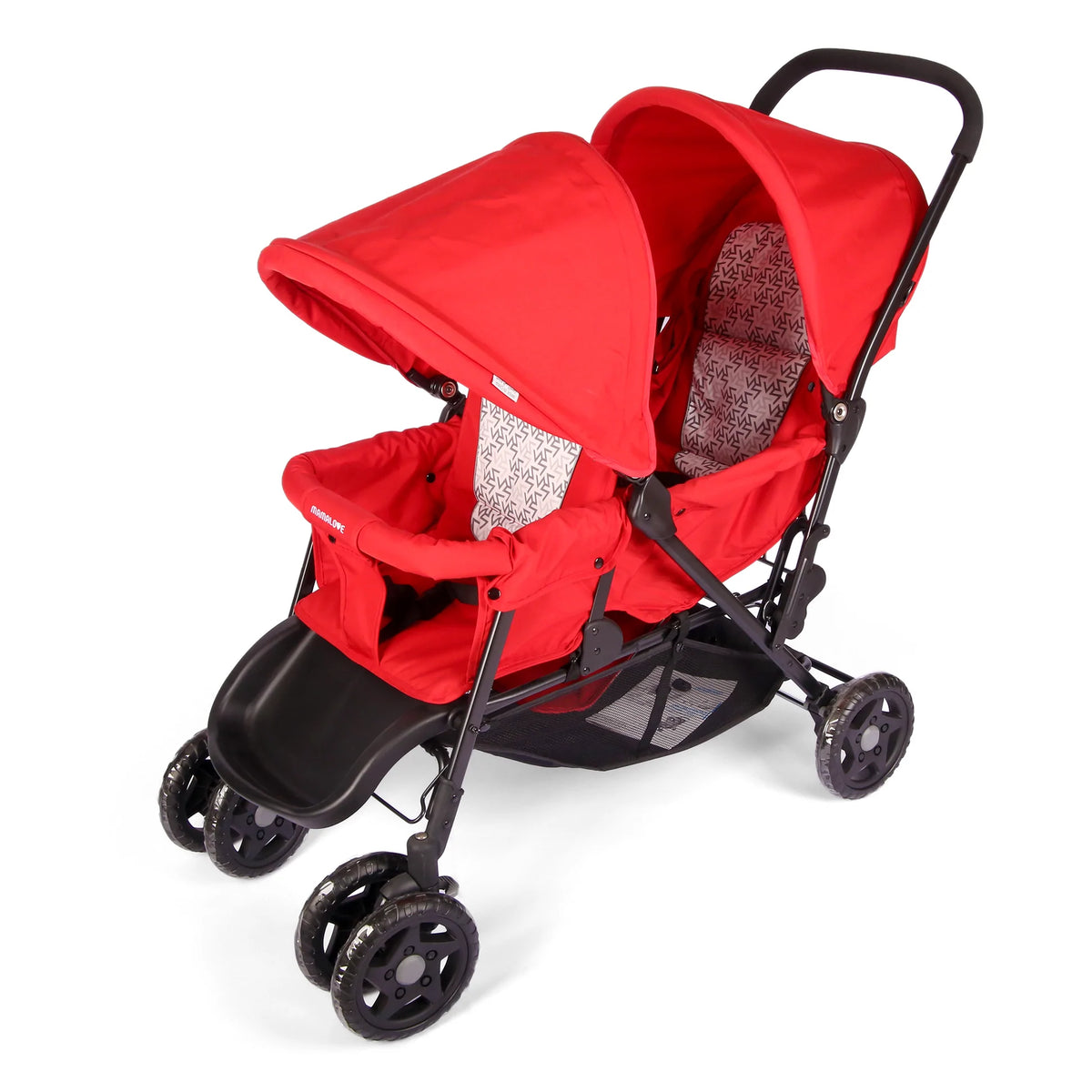 Buy Baby Double Stroller Red Online in Pakistan — Khanaan.pk