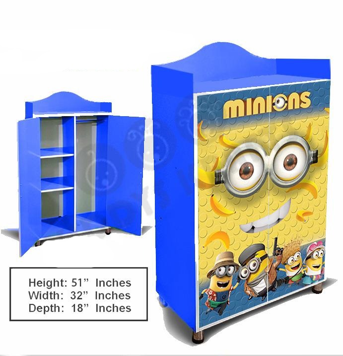 Buy Minions Theme Wooden Drawer Online in Pakistan — Khanaan.pk
