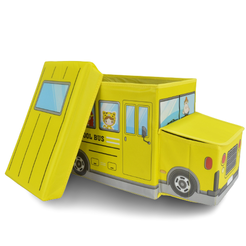 Buy School Bus Shape Storage Boxes Online in Pakistan — Khanaan.pk
